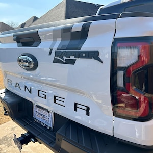 Ford Ranger Tailgate Cover 2024-2025 Ford Ranger Tailgate Letter Decals ...