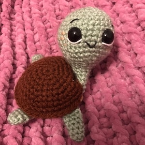 PATTERN: Shell the Baby Sea Turtle Amigurumi Sea Turtle Pattern ...