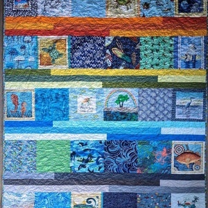 Modern and Stunning Quilt Pattern only One One Fabric, One Shape, One ...