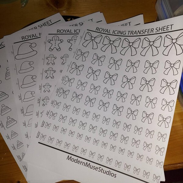 Balloon Number Royal Icing Transfer Sheets, Number Cookies, Birthday ...