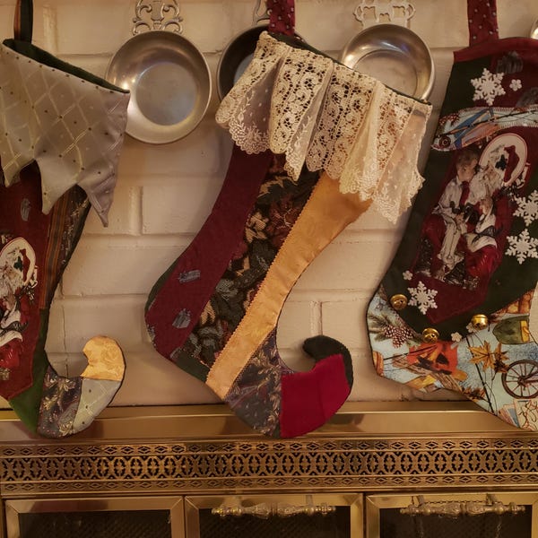 Learn to Sew an Elf Stocking PDF | Beginners | EASY | Christmas | Decor ...