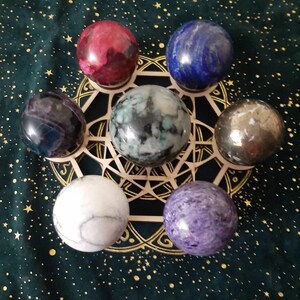 Multi Sphere Holder // MADE TO ORDER - Etsy