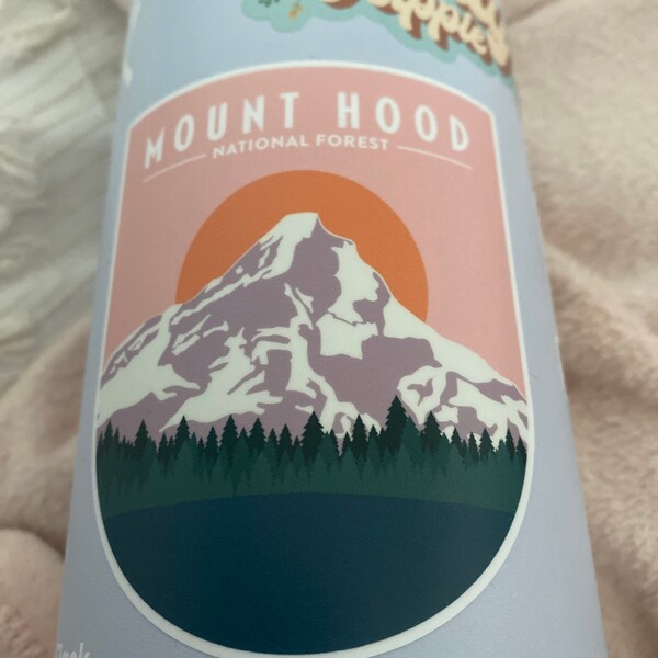 Mount Hood National Forest Sticker: PNW Decal - Etsy