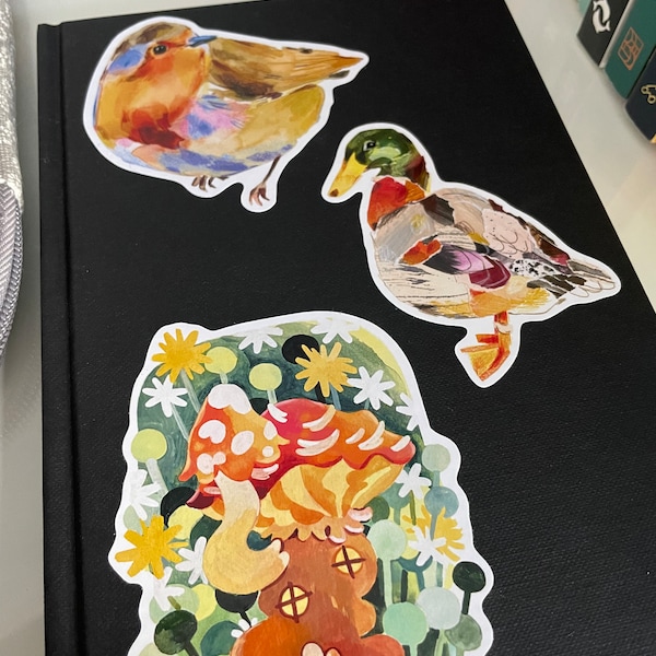 Seagull Collage A4 Print, Ocean Print, Sea Illustration - Etsy