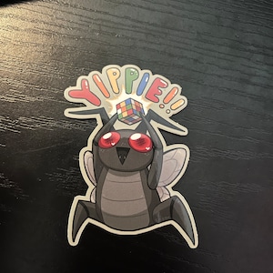 Loot Hoarding Bug YIPPIE 3 Inch Glossy Vinyl Sticker lethal Company - Etsy