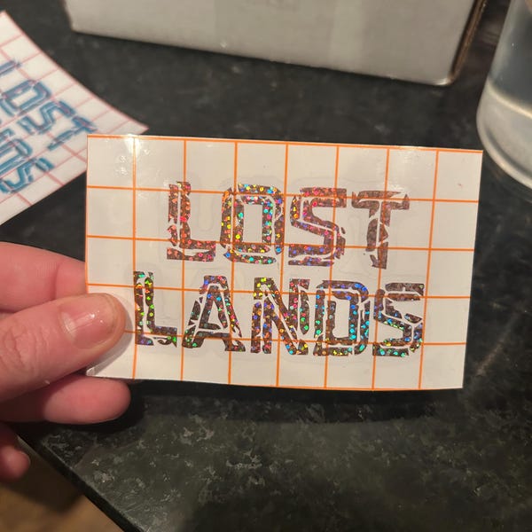 Lost Lands Decal / Sticker - Lost Lands Car Decal - Lost Lands Bumper ...
