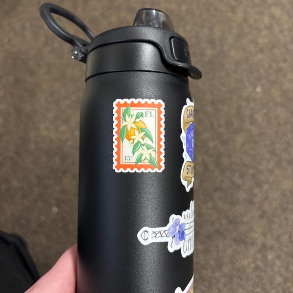 Texas Bluebonnet Stamp Sticker - Etsy