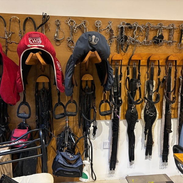 Bridle Hook /headcollar Rack Hanger Hooks for Tack Coat Rustic Handmade ...