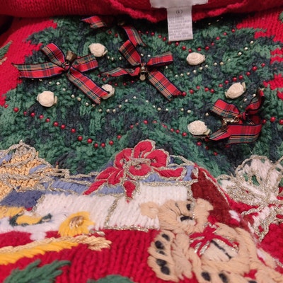 Vintage Christmas Sweater You Pick 80s 90s Xmas Sweatshirt Men's Women's All Sizes Ugly Sweater ...