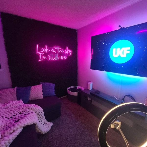 Custom Rainbow Neon Sign, RGB Neon Sign, Name Sign RGB Neon Sign ...