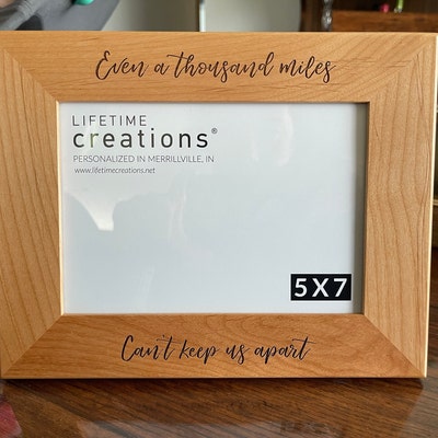 Engraved Personalized Mr & Mrs Picture Frame black by Lifetime ...