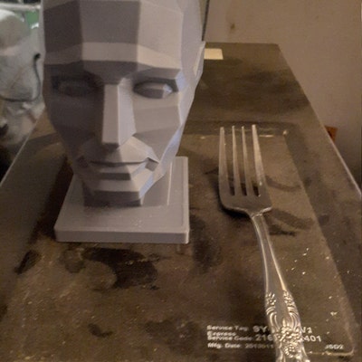 Male Realistic Head Bust Portrait Reference Tool Multiple Sizes - Etsy