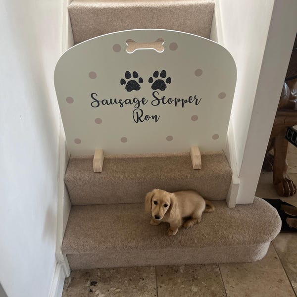 Dog Stopper extra Large up to 1.5m Wide Stair Gate/door Stopper ...