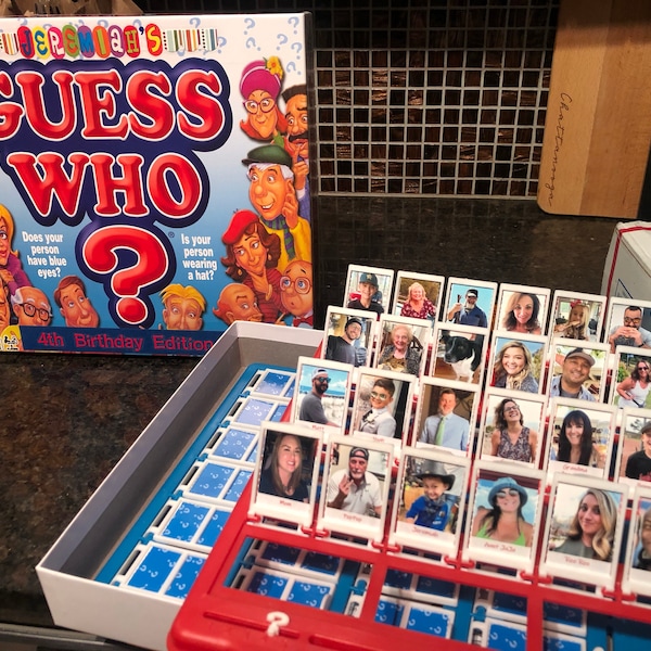 Personalized Guess Who Game - Etsy