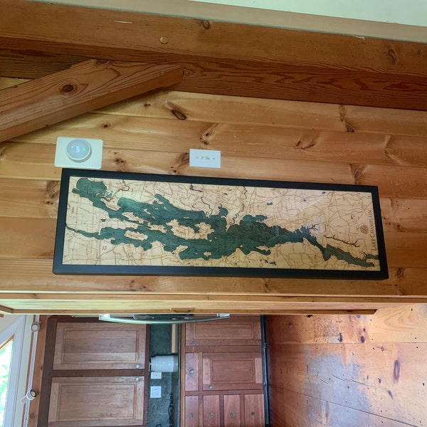 Puerto Rico Wood Carved Topographic Depth Chart / Map - Etsy