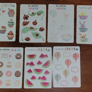 Mini Sticker Sheet Heart Speech Jot It Boxes Planner Stickers - Etsy ...