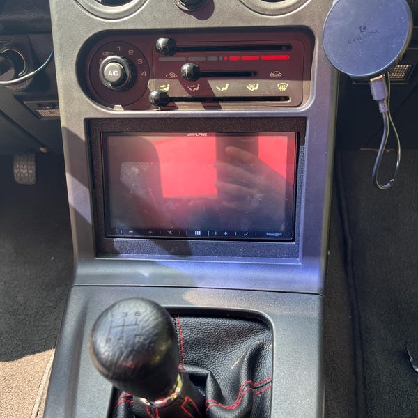 Mazda Miata NA Double Din Head Unit Bezel | 2DIN Radio Frame | MX5 ...