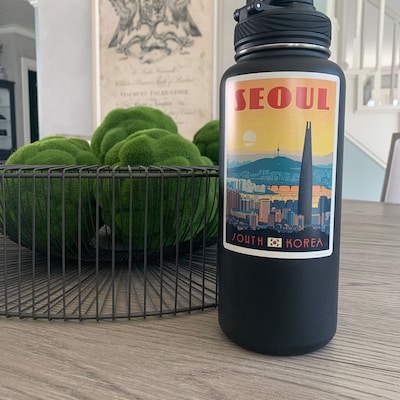 Seoul South Korea Vinyl Stickerlaptop Decalbumper - Etsy