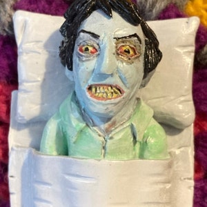 Labyrinth, Cannonball Goblin, Polymer Clay Sculpture, Small Figurine ...