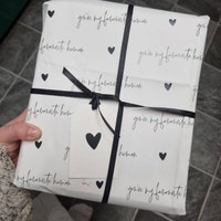 You're My Favourite Human Wrapping Paper and Gift Tag, Valentine's Gift ...