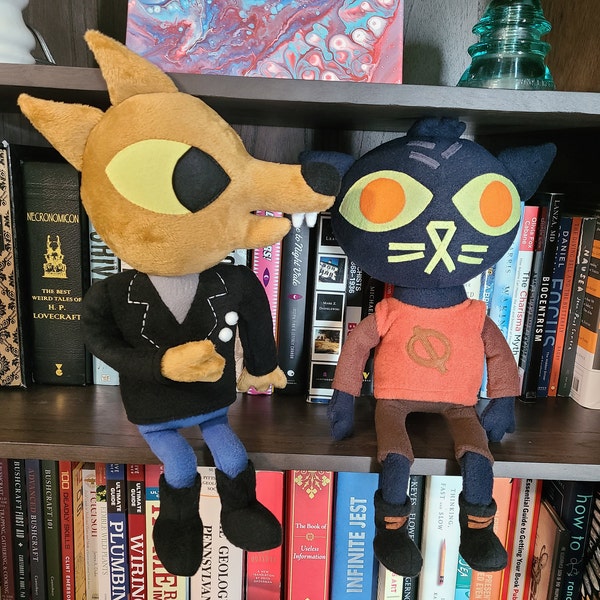 Gregg Plush Night in the Woods Game Insired - Handmade Plush Doll, 14.6 ...