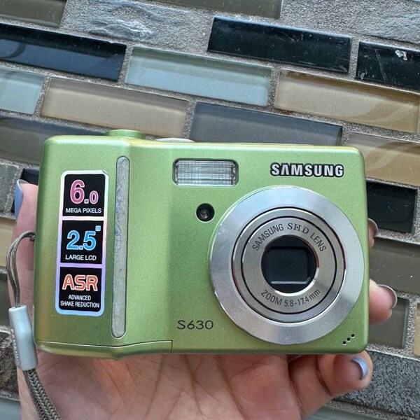 Complete Set, Olympus Mju Mini Digital Silver Digicam, Tested, Working ...