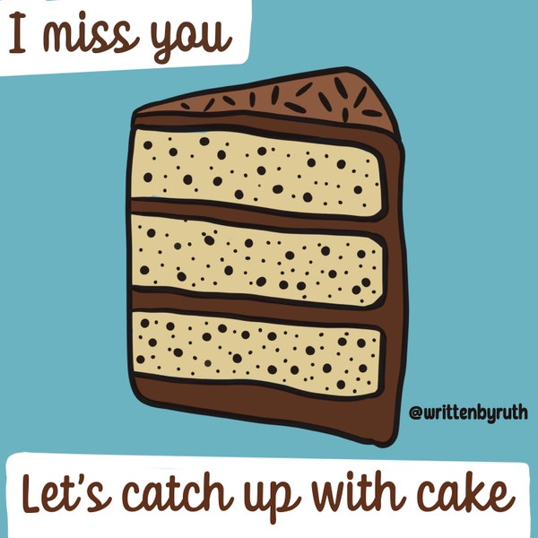 20 Hand Drawn Sweet Tooth Dessert Stamps for Procreate| Procreate Stamp ...