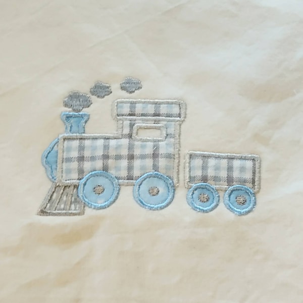 Train Applique Machine Embroidery Design Digital Pattern Instant ...