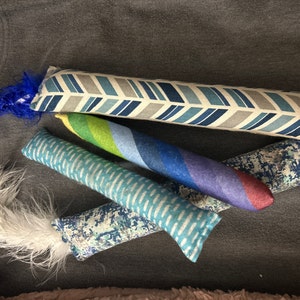 CLEARANCE Kitty Kicker Cat Toys Pick a Pattern Silvervine Toy, Cat Kick ...