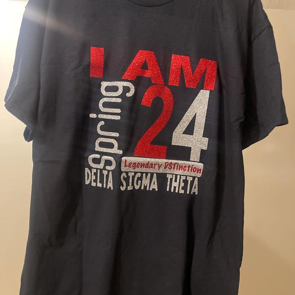 Delta Sigma Theta Clear Tote, Stadium Approved Bag, Gift - Etsy