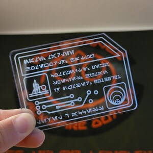 Star Wars Inspired Magnetic NAME TAG / BADGE | Etsy