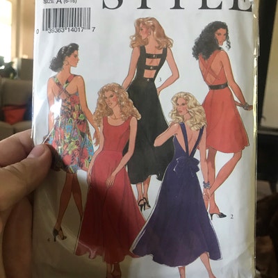 Sz 6 Thru 14 Simplicity Pattern 9600 Misses' Straight - Etsy