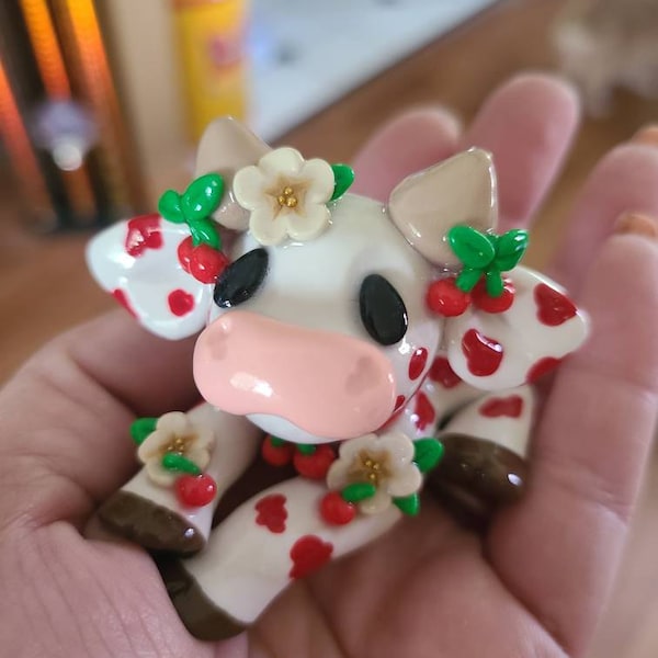 Sad Sprout Panda Polymer Clay Figurine//sculpture//desk Buddy - Etsy