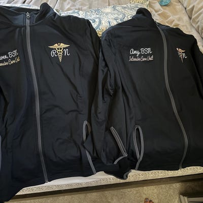 PT Jacket, Physical Therapy Apparel, Personalized Full Zip Jacket 21 - Etsy