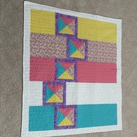Modern Baby Quilt Pattern - Jack's Boxes Baby Quilt - PDF Pattern ...