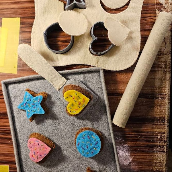 Felt Doctor Toy Pattern Felt Pattern Tutorial Set Stethoscope Doctor ...