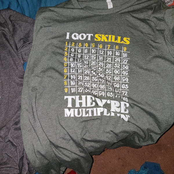 Math Teacher Shirt, Multiplying T-shirt, Math Shirt, Funny Math Gift ...