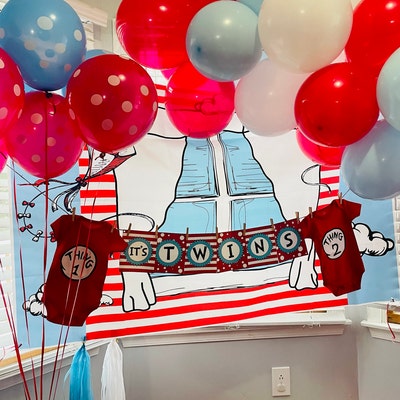 Printable it's Twins Banner, It's Twins Baby Shower Pennant Banner, it ...