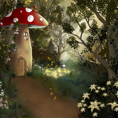 Magic Forest Brush Set for Procreate - Etsy