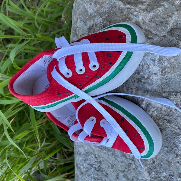 Candy Cane Shoes, Christmas Sneakers Hand Painted for Toddlers - Etsy UK