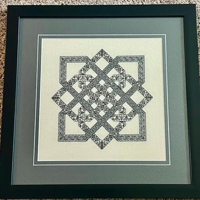 Blackwork Sampler Pattern - Etsy