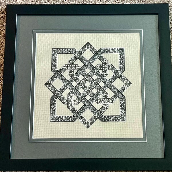 Magic Rings Blackwork Sampler Pattern - Etsy