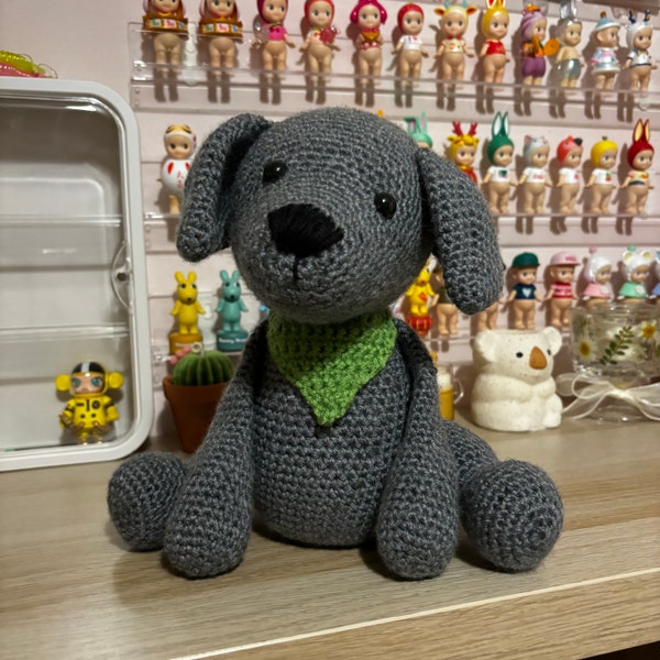 DIY Labrador Golden Retriever Crochet Amigurumi Pattern - Perfect Gift ...