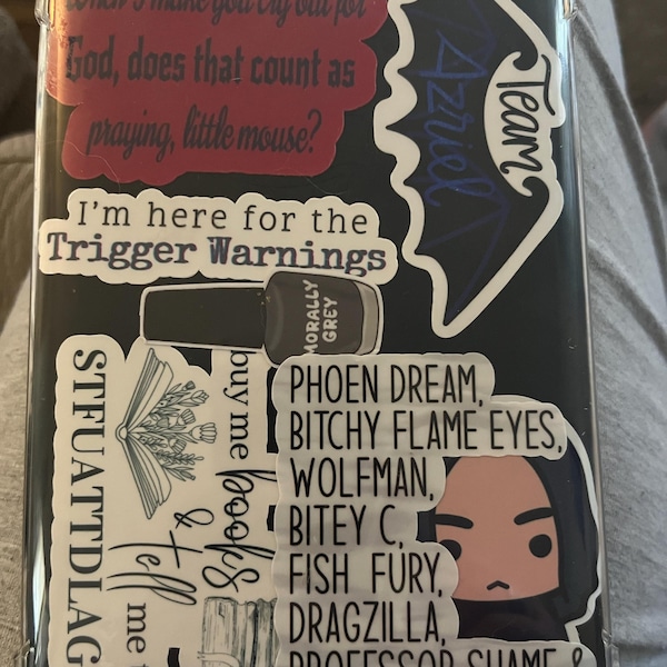 Dibs on the Villain Sticker Light, Bookish Merch and Accessories ...