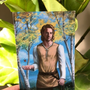 Baldr Prayer Card - Etsy