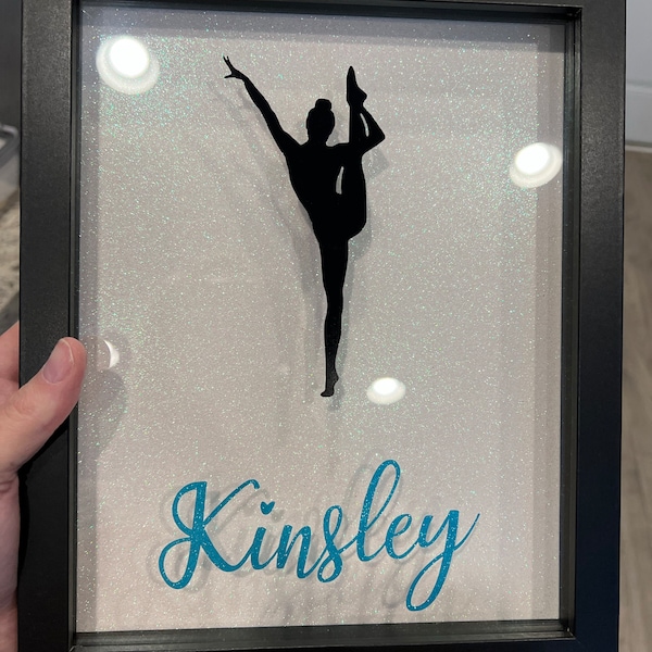 Personalized Dance Shadow Box | Competition Pin Holder | Display Case ...