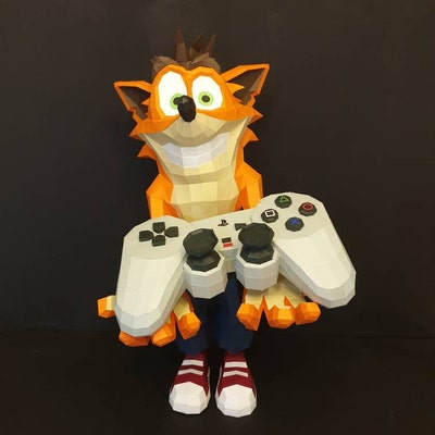 Crash Edición Especial , PDF Template, DIY 3d Model,fanart,paper ...