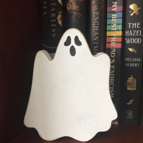 Wooden Ghosts - Wood Ghost - Tiered Tray Halloween Decor - Etsy