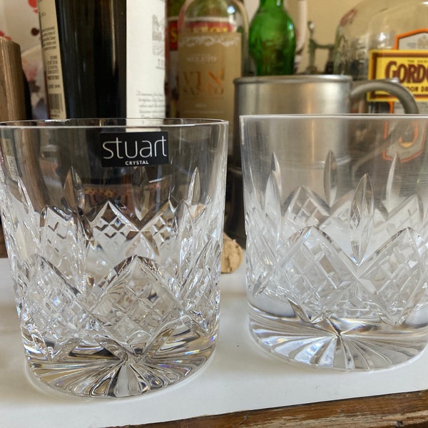 Stuart Crystal Manhattan Large Wine - Etsy