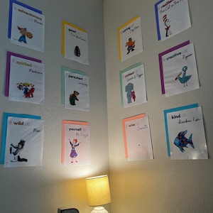 Digital Character Affirmations 40 Book Characters Childrens Storybook ...